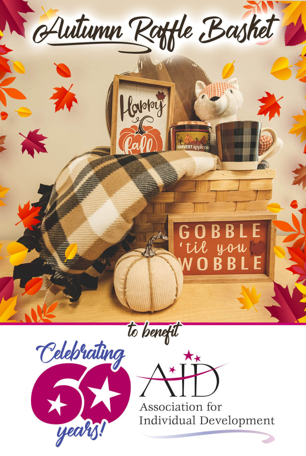 Autumn Raffle Basket ⋆ Association for Individual Development