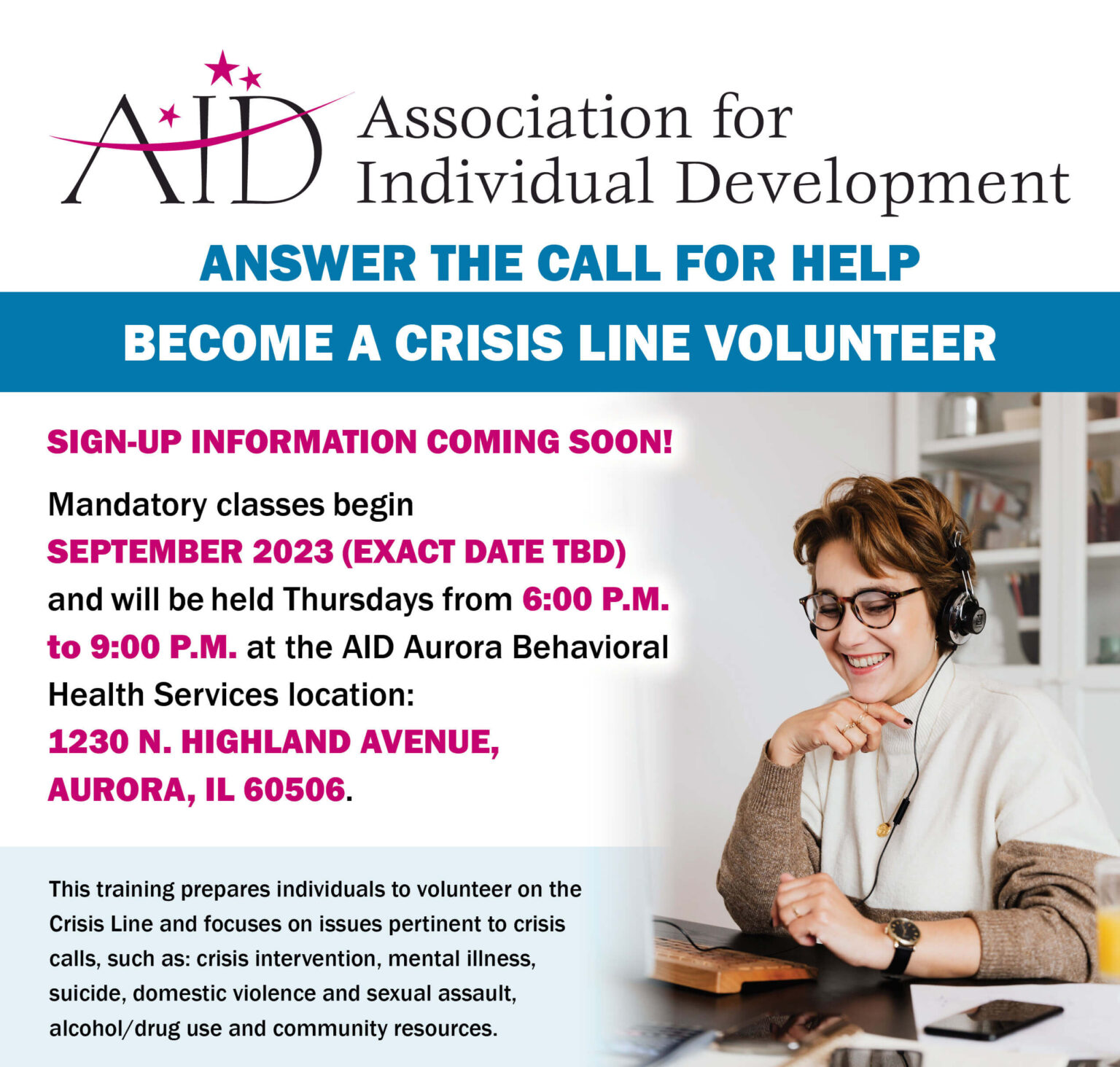 Volunteer ⋆ Association for Individual Development