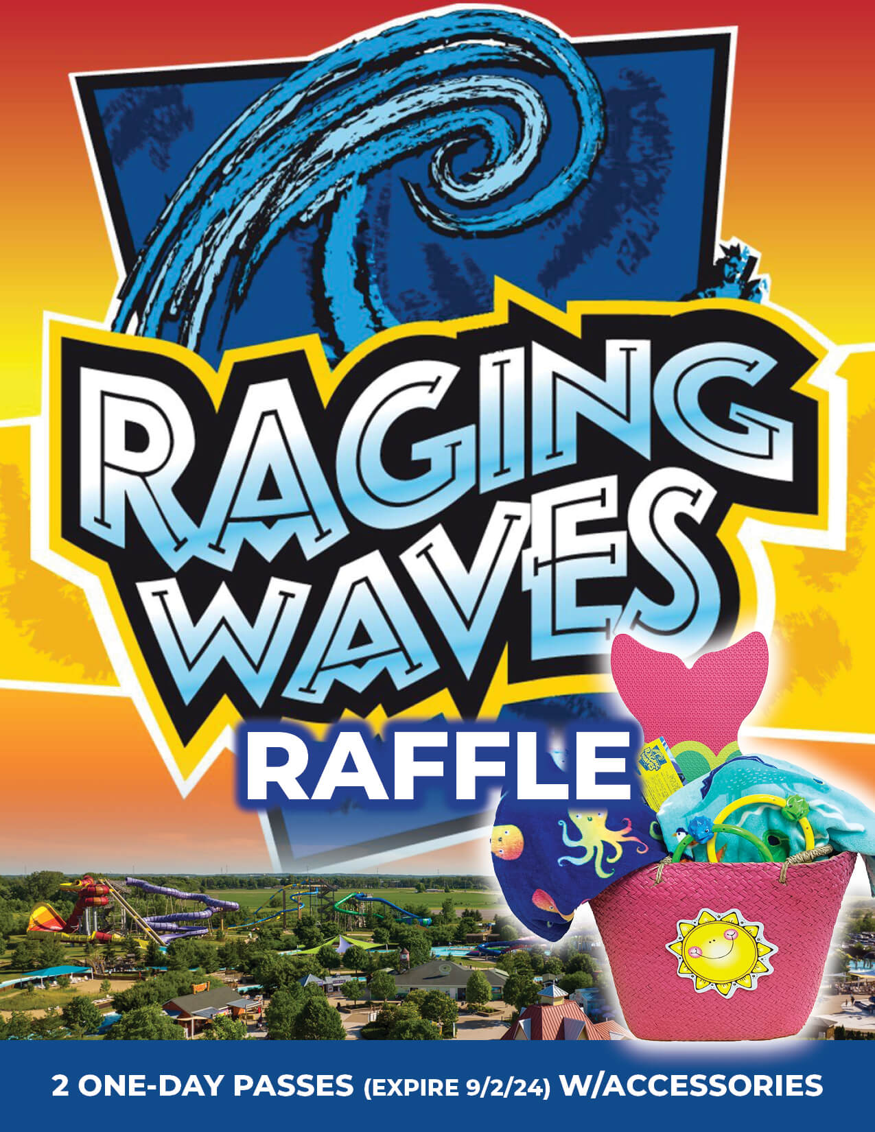 Water Park Fun Raffle Basket ⋆ Association for Individual Development