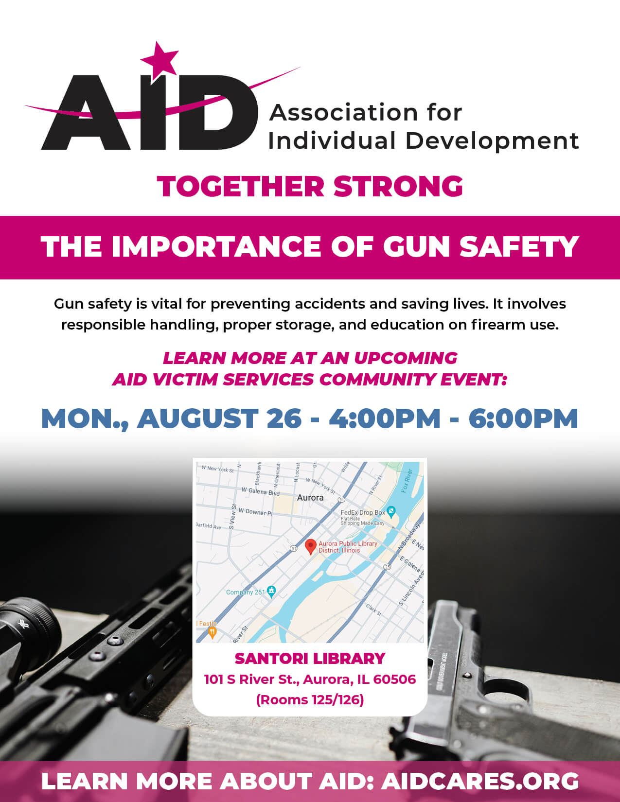 Gun Safety Seminar ⋆ Association for Individual Development